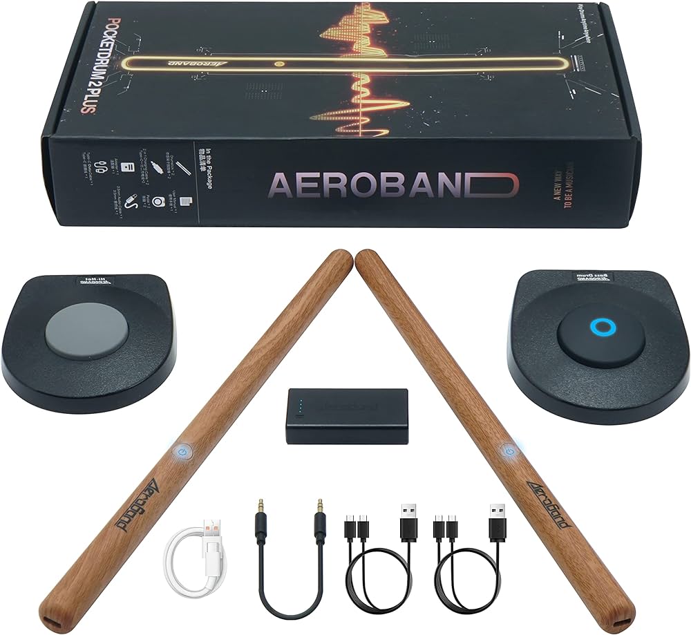 AeroBand BeatMaster AeroDrum 2.0 PLUS: Precision Digital Virtual Drumm – WonderKidz Gifts